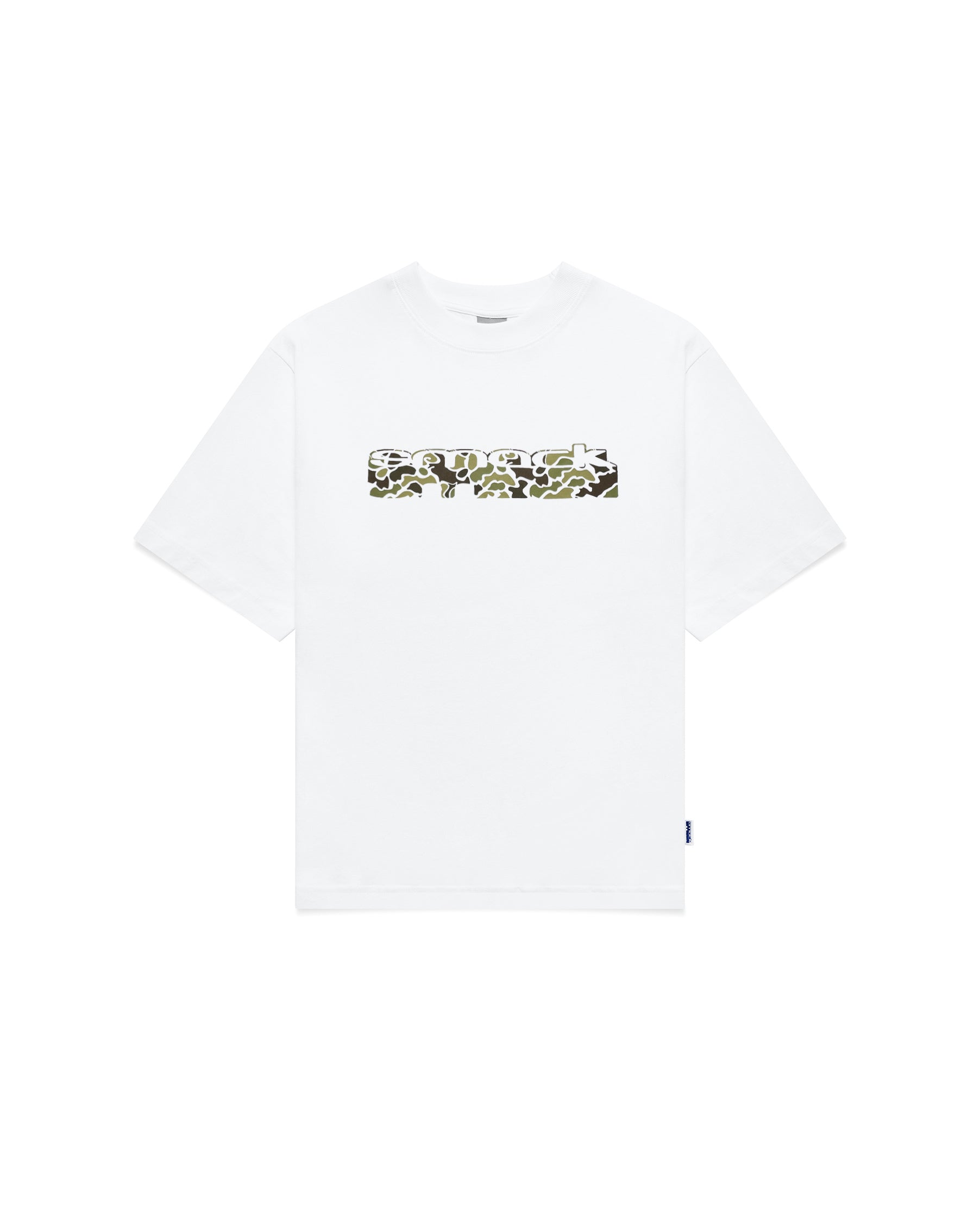 t-shirt camo sunken - white – smack